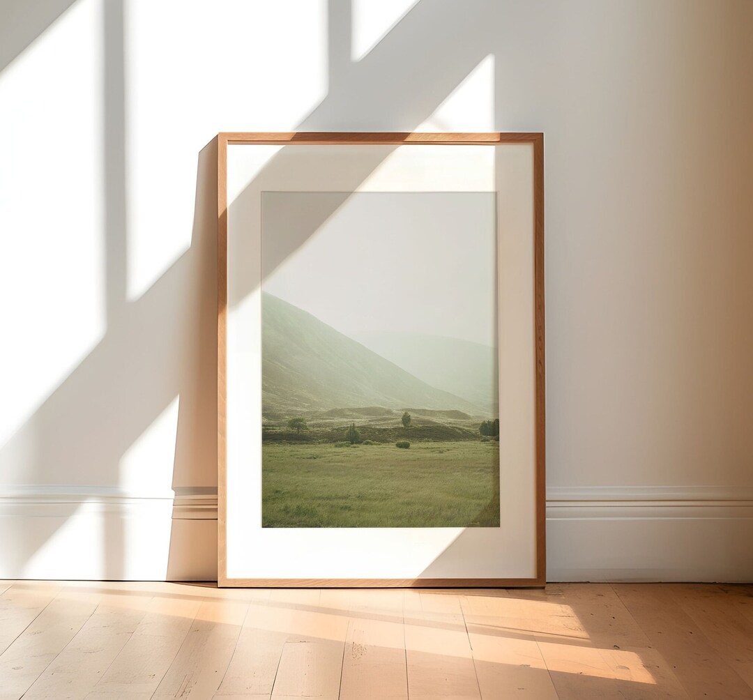 NC500 Printable Wall Art Scottish Highlands Print Scotland Gift Green ...