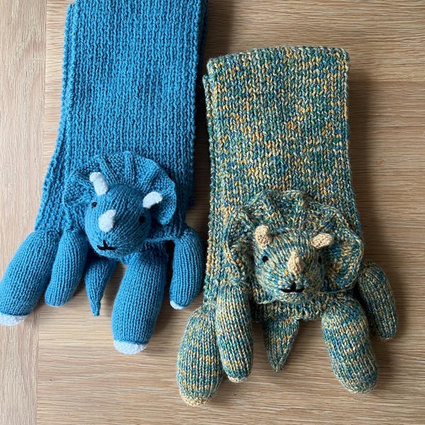 Dinosaur Scarf - Etsy UK