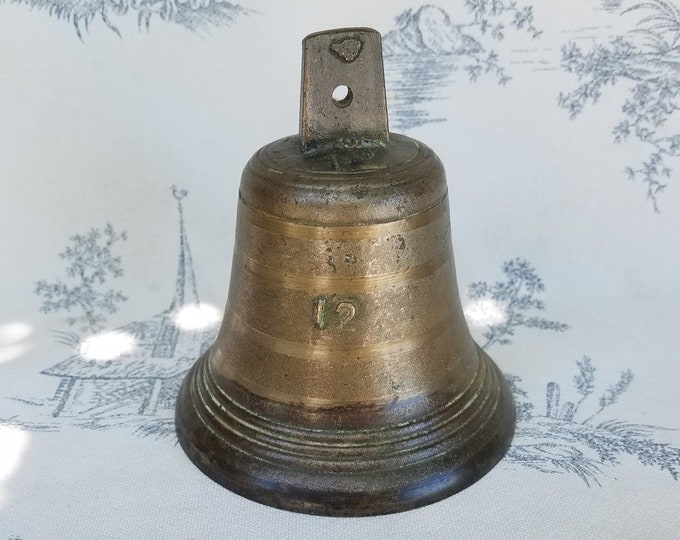Large Antique French Shop Bell -door Bell No 12 - Etsy
