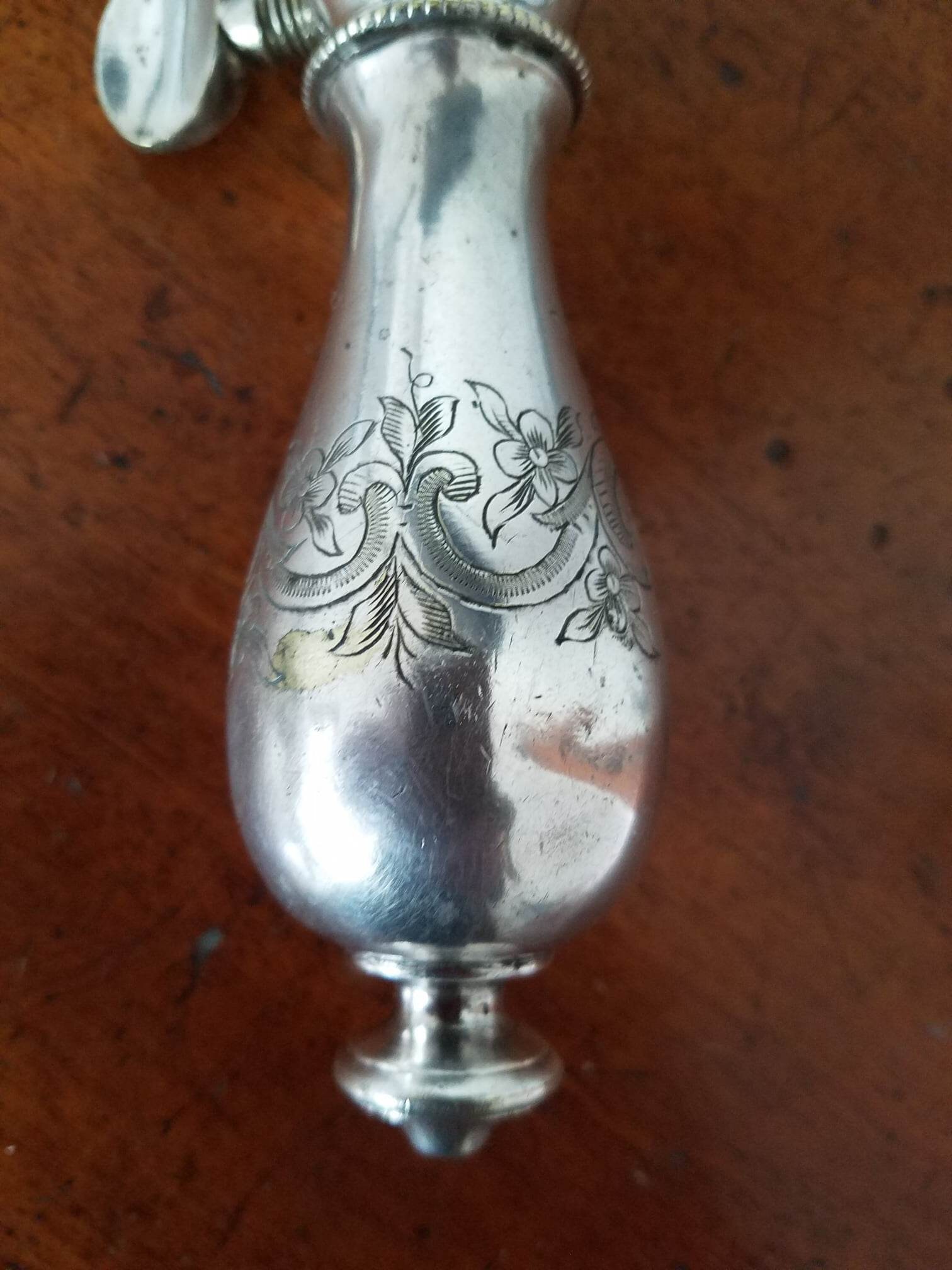 Antique French Silver Plate Monogrammed Meat Bone Holder - Etsy