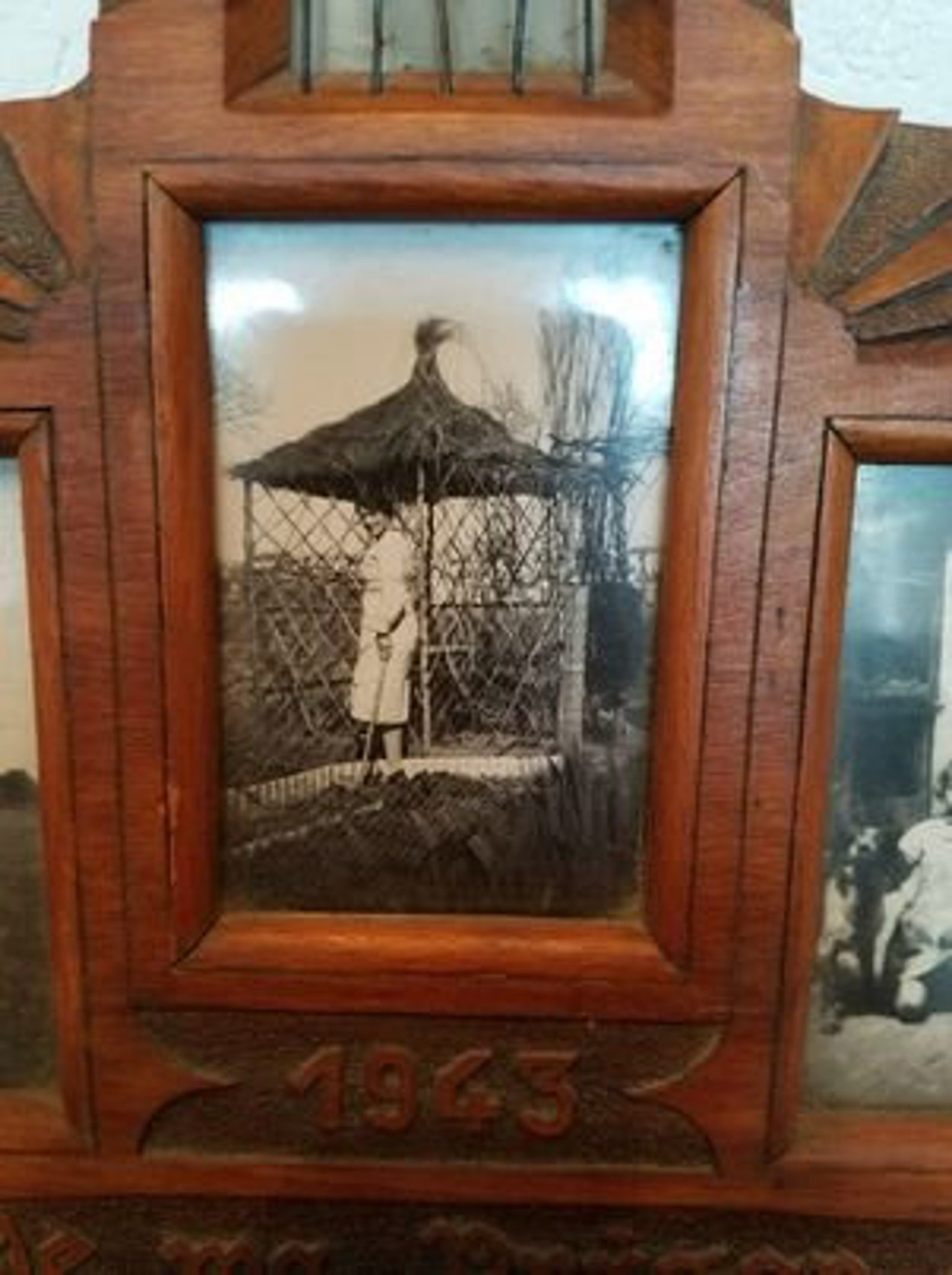 WW2 Prisoner Hand Made Picture Framefrench Prisoner of War - Etsy