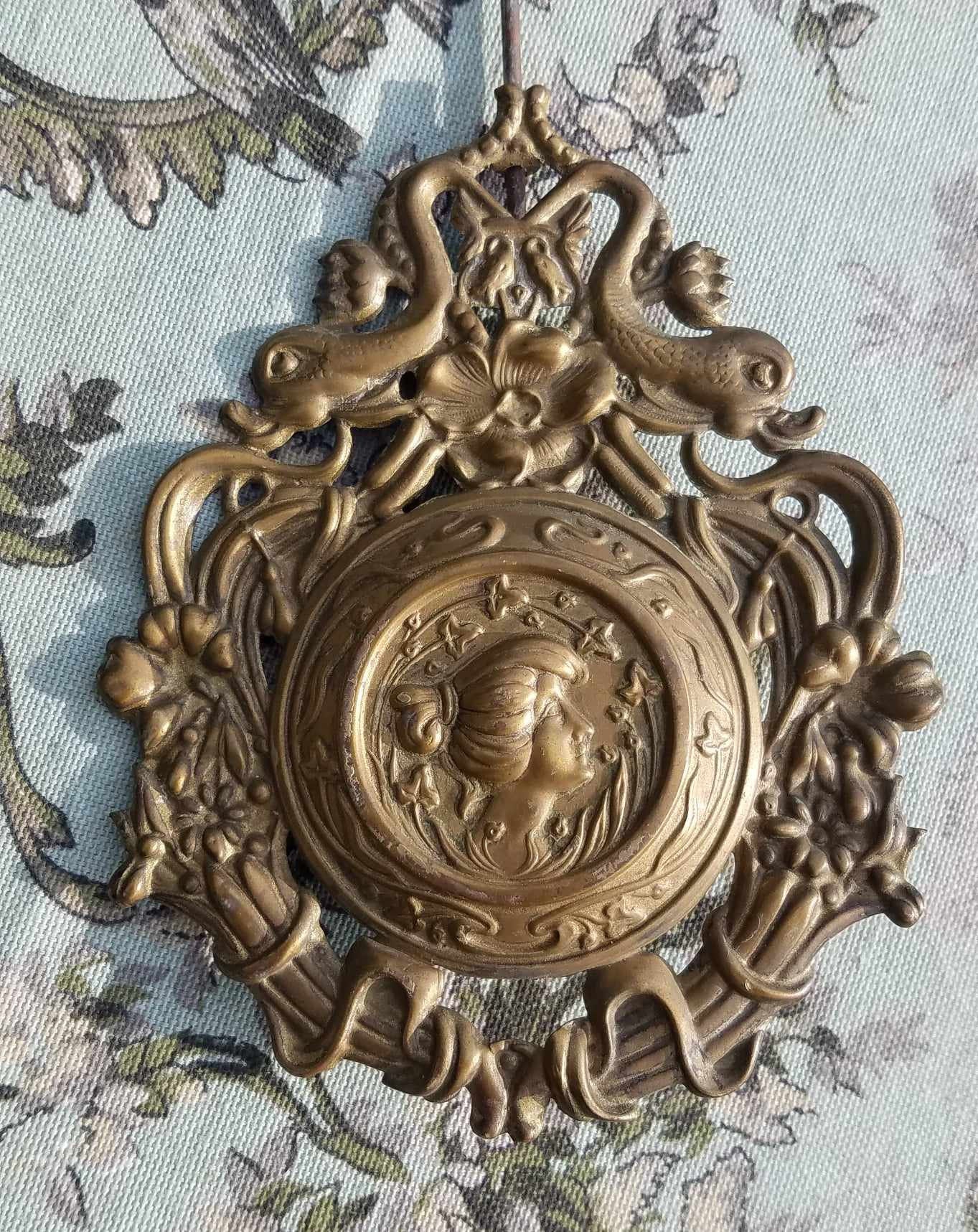 Antique Original Clock Pendulum-balance, Clock Weight, Mantel Clock ...