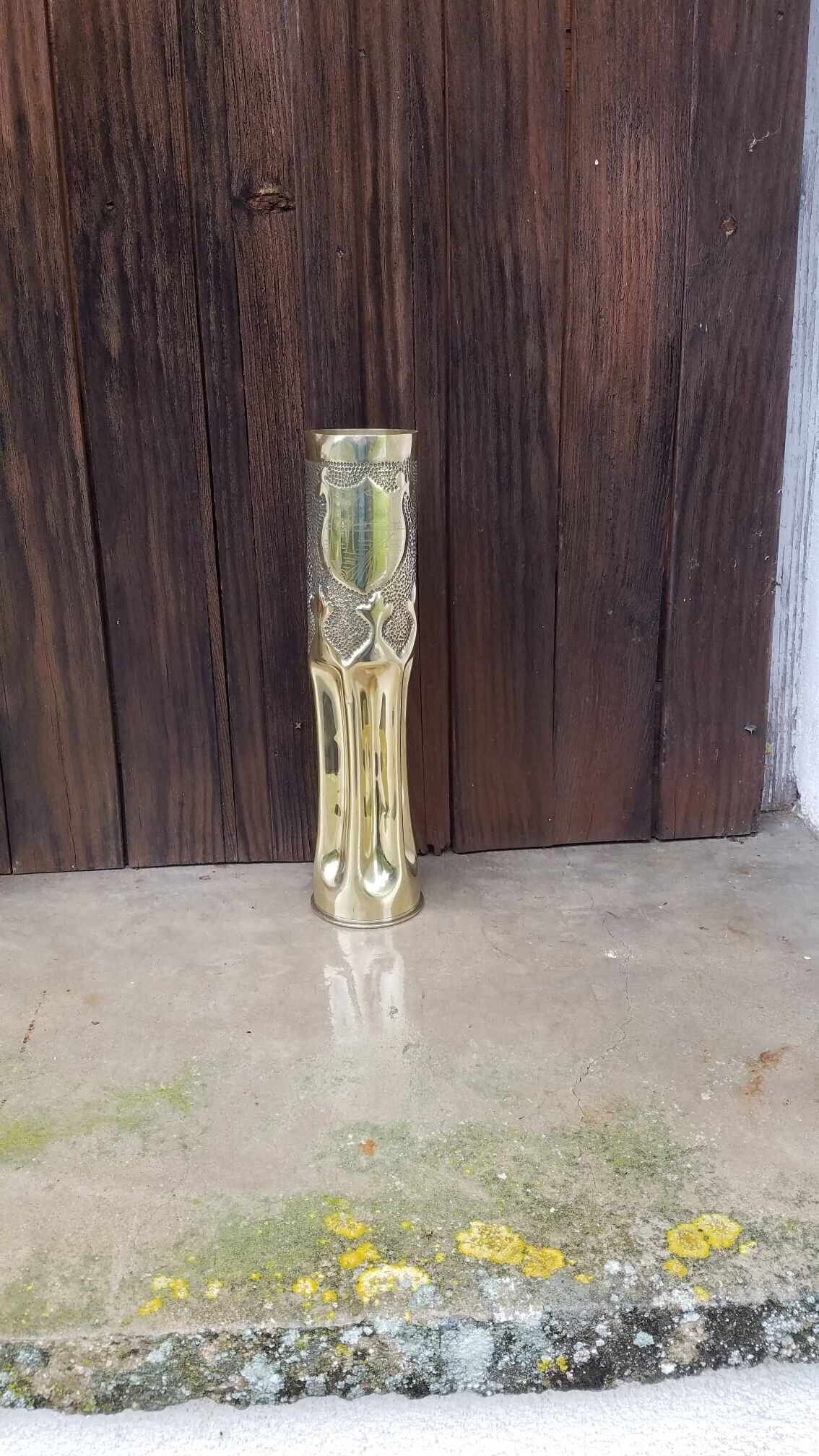 WW1 Trench Art Single French Shell Case, French Army WW1 Battle,verdun ...