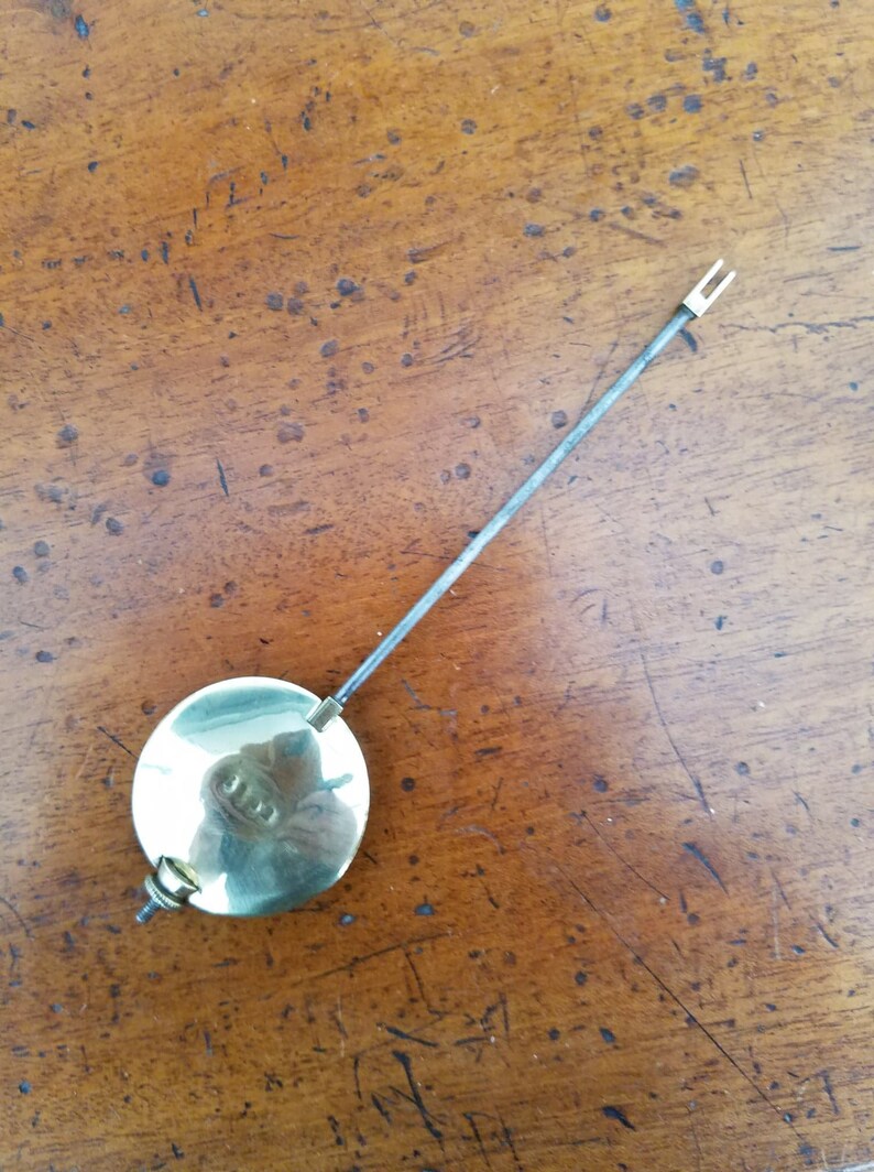 Antique Original Clock Pendulum-balance Clock Weight Mantel - Etsy