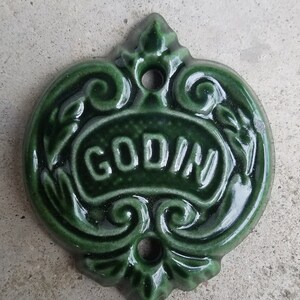 Fire Plaque-antique Godin-cast Iron Wood Burning Stove Embellishment ...