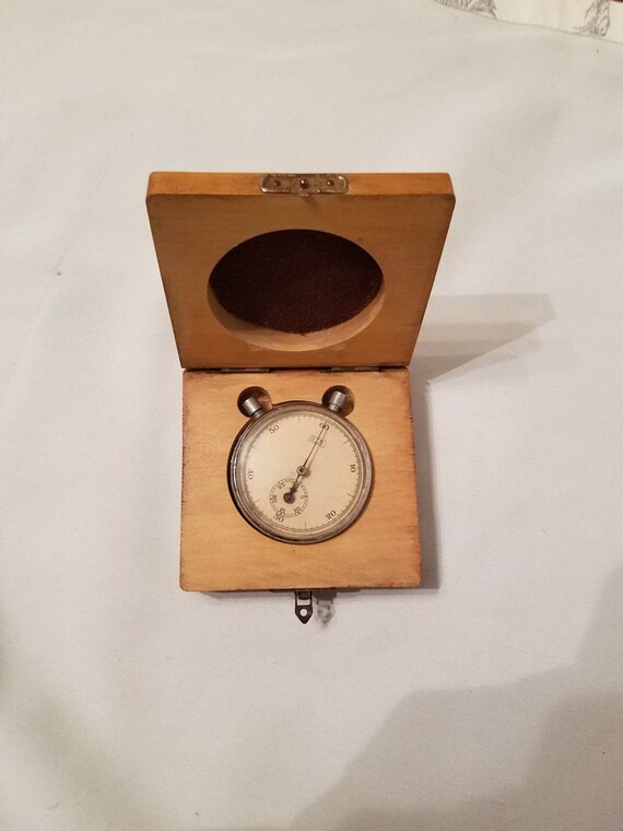French Rare Stopwatch from OTS Arnaud 1950s - Gem