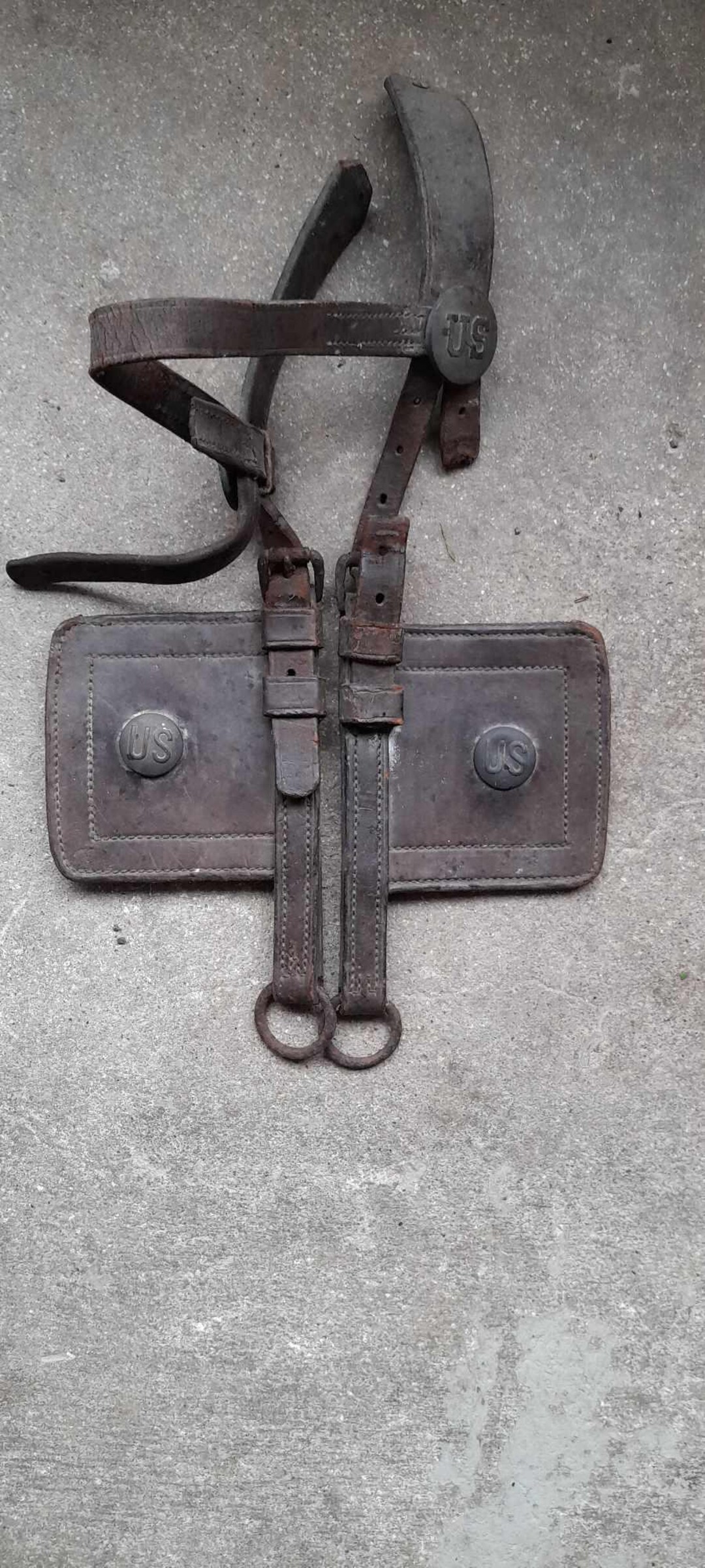 WW1 US Mule Blinkers or Blinders, WW1 Military Equipment,ww1 ...