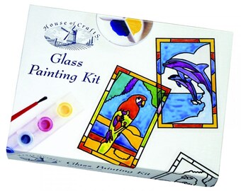 Glass Painting Kit - Etsy