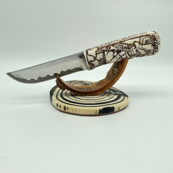 Hand Carved Antler - Etsy