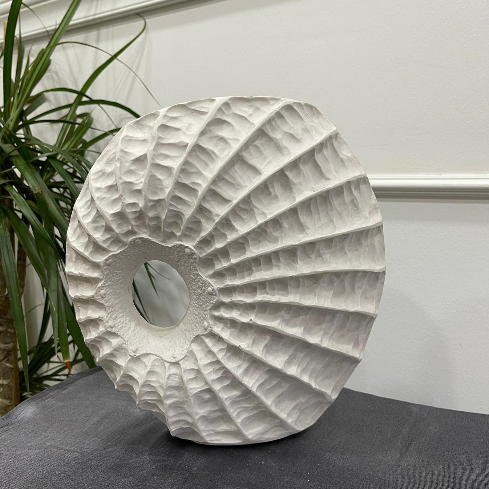 Handcrafted Coral Vase With Handles - Unique Coastal Decor Piece ...