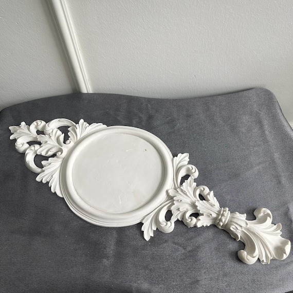 Wall Decor Mirror Statue Mirror Art Sculpture White Home - Etsy