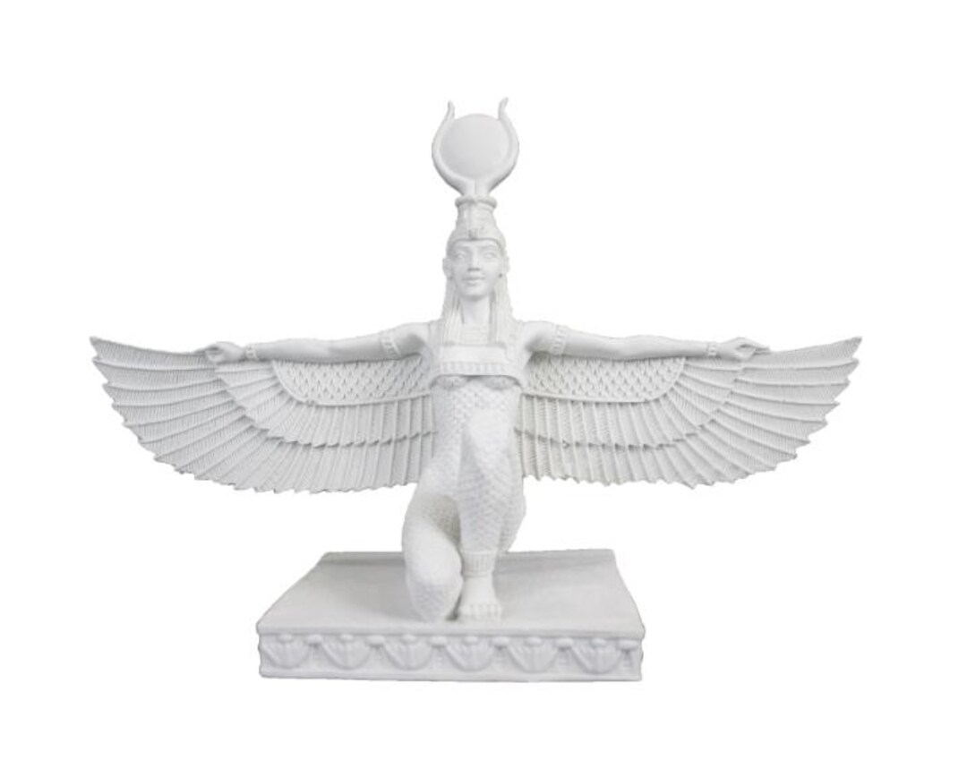 Elegant Horizontal Isis Crown Design - Goddess-inspired Handmade ...