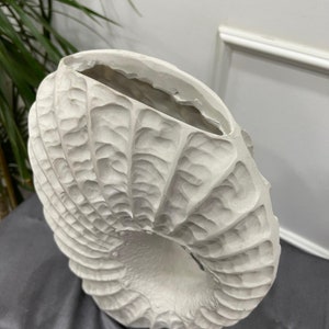 Handcrafted Coral Vase With Handles - Unique Coastal Decor Piece ...