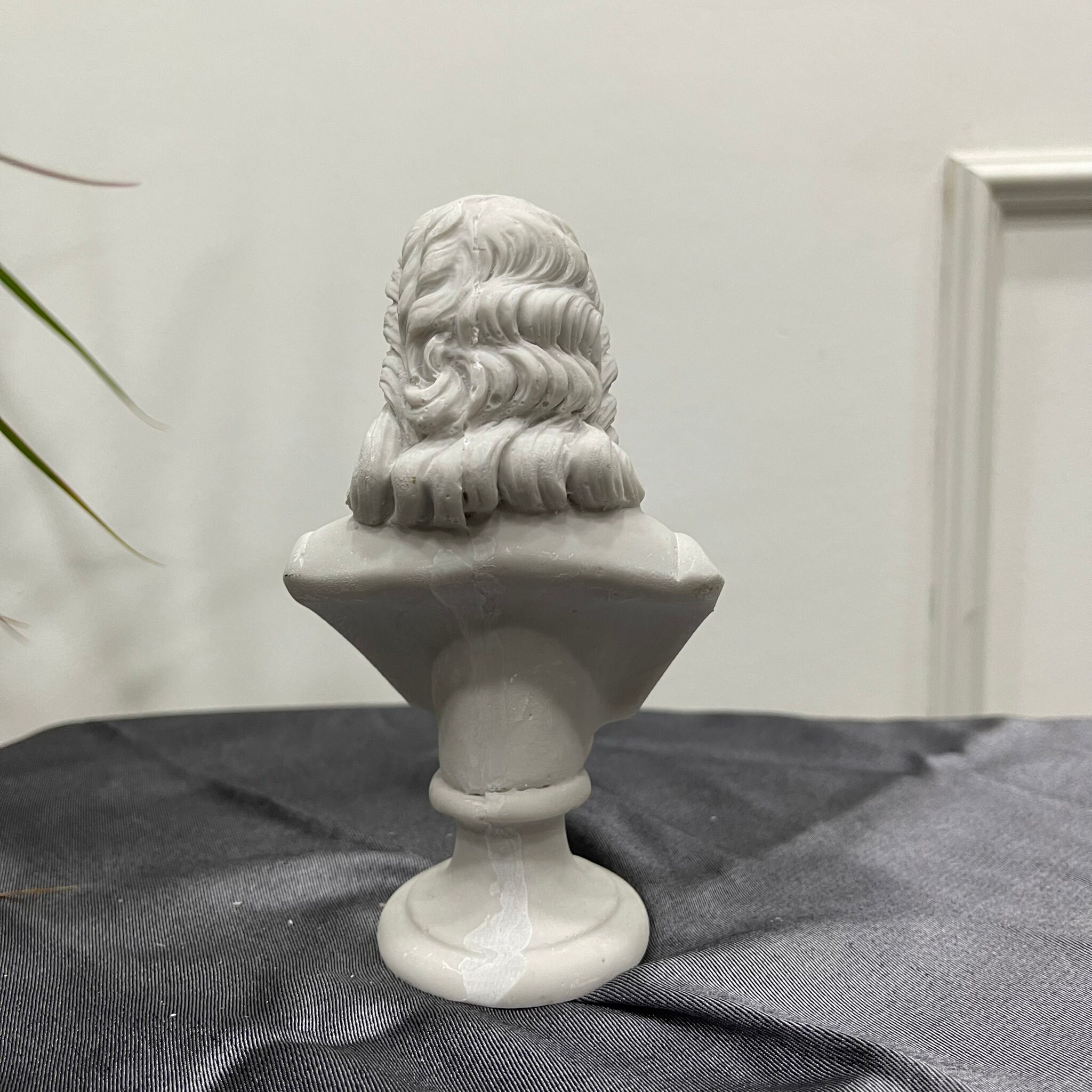 Mini Bach Bust Statue Mini Art Sculpture White Home Decor - Etsy