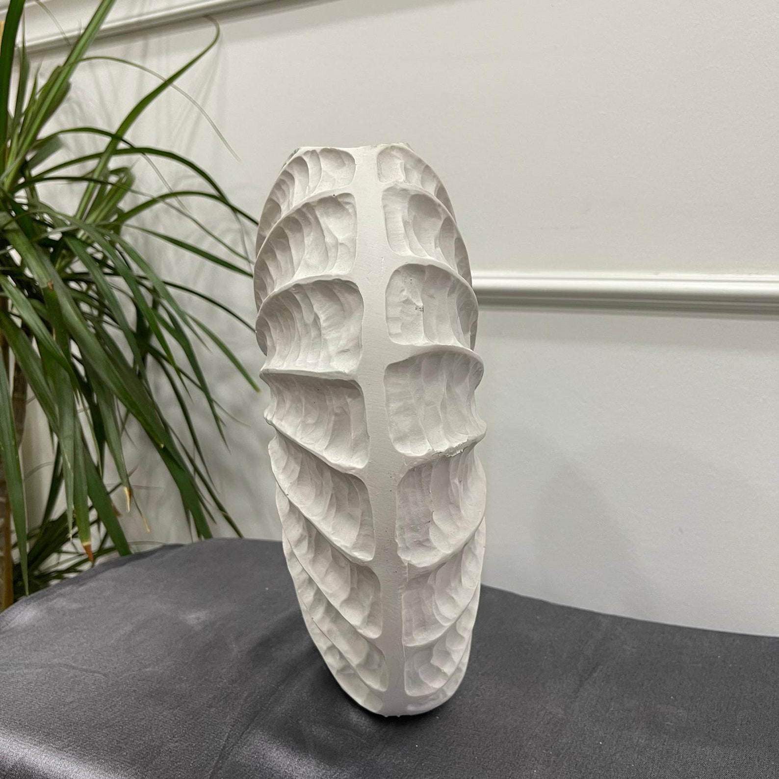Handcrafted Coral Vase With Handles - Unique Coastal Decor Piece ...