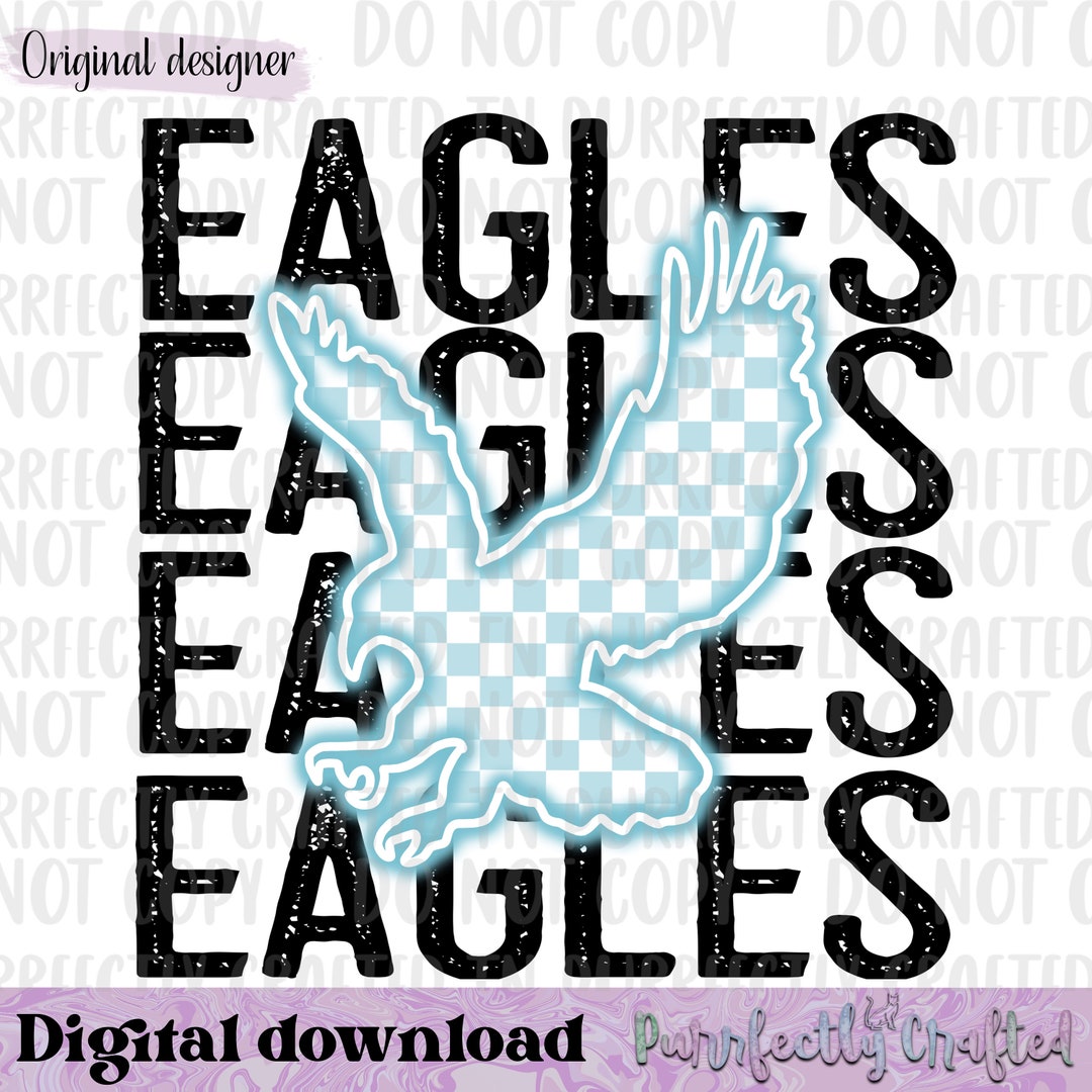 Neon Eagles Digital Download - Etsy