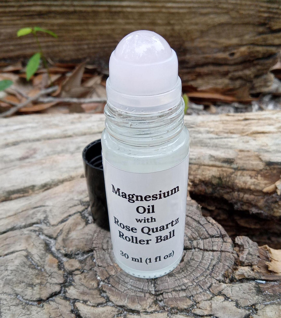 Rose Quartz Magnesium Oil Roller: Muscle Cramp Relief (1 Fl Oz) - Etsy