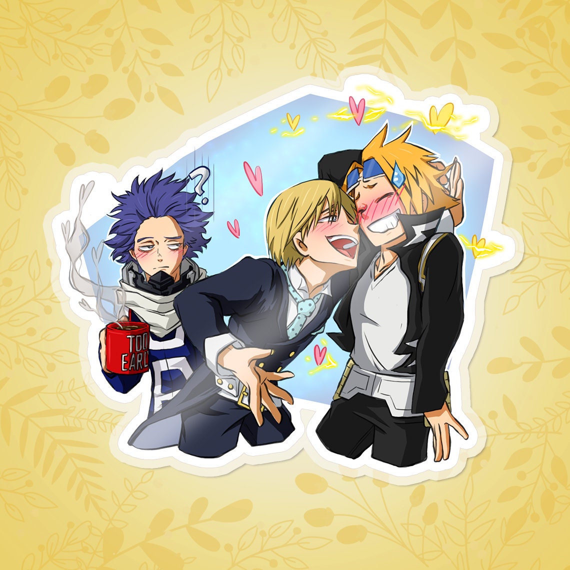 XXL MHA My Hero Academia Vinyl Sticker / BNHA / MonoShinKami / | Etsy ...