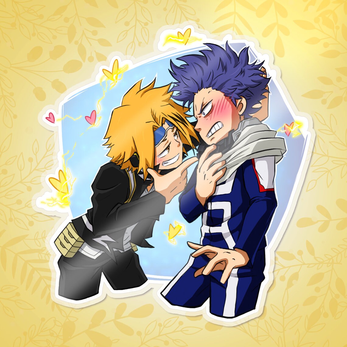 Erasermic Xxl Mha My Hero Academia Vinyl Sticker Present Mic Hizashi