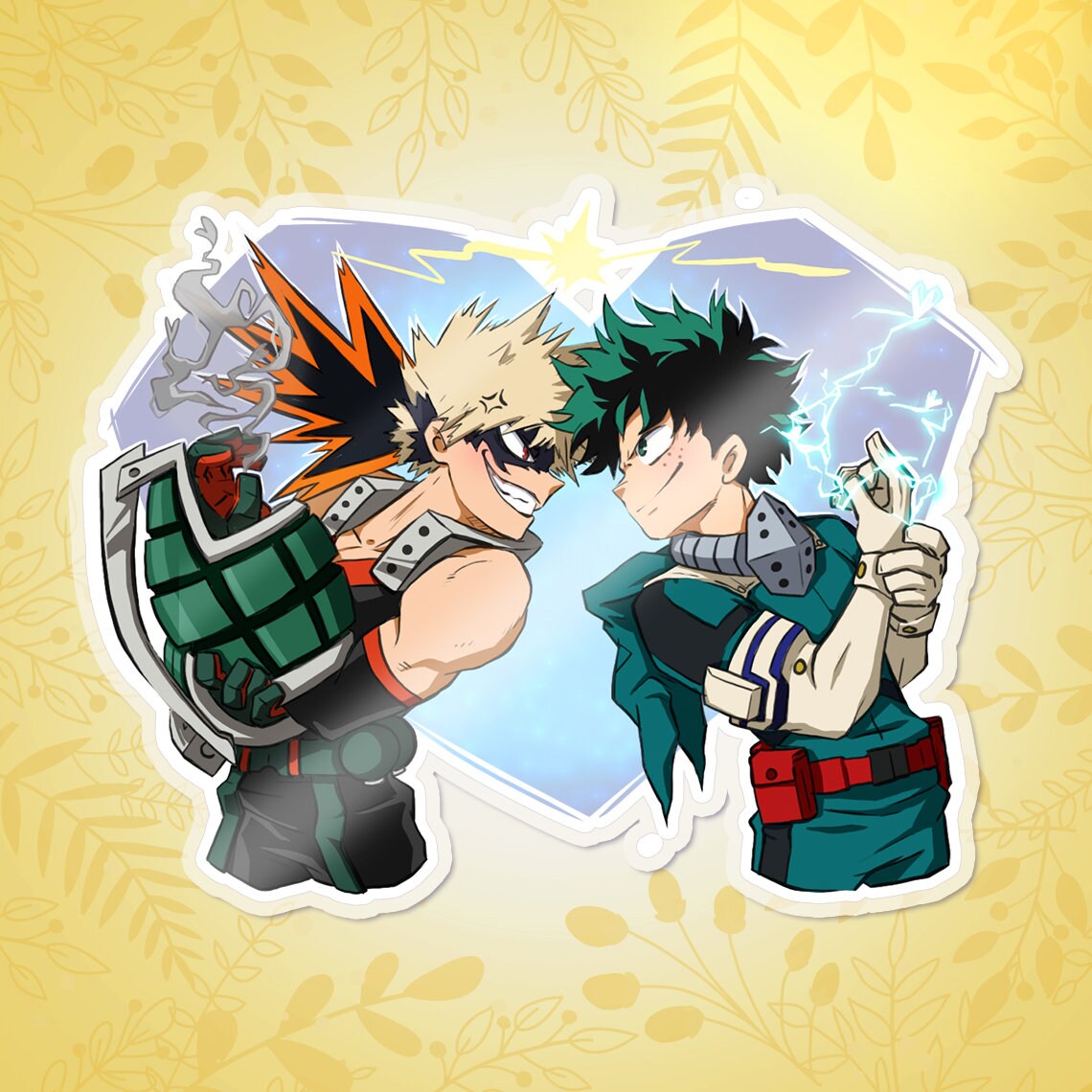 Erasermic Xxl Mha My Hero Academia Vinyl Sticker Present Mic Hizashi