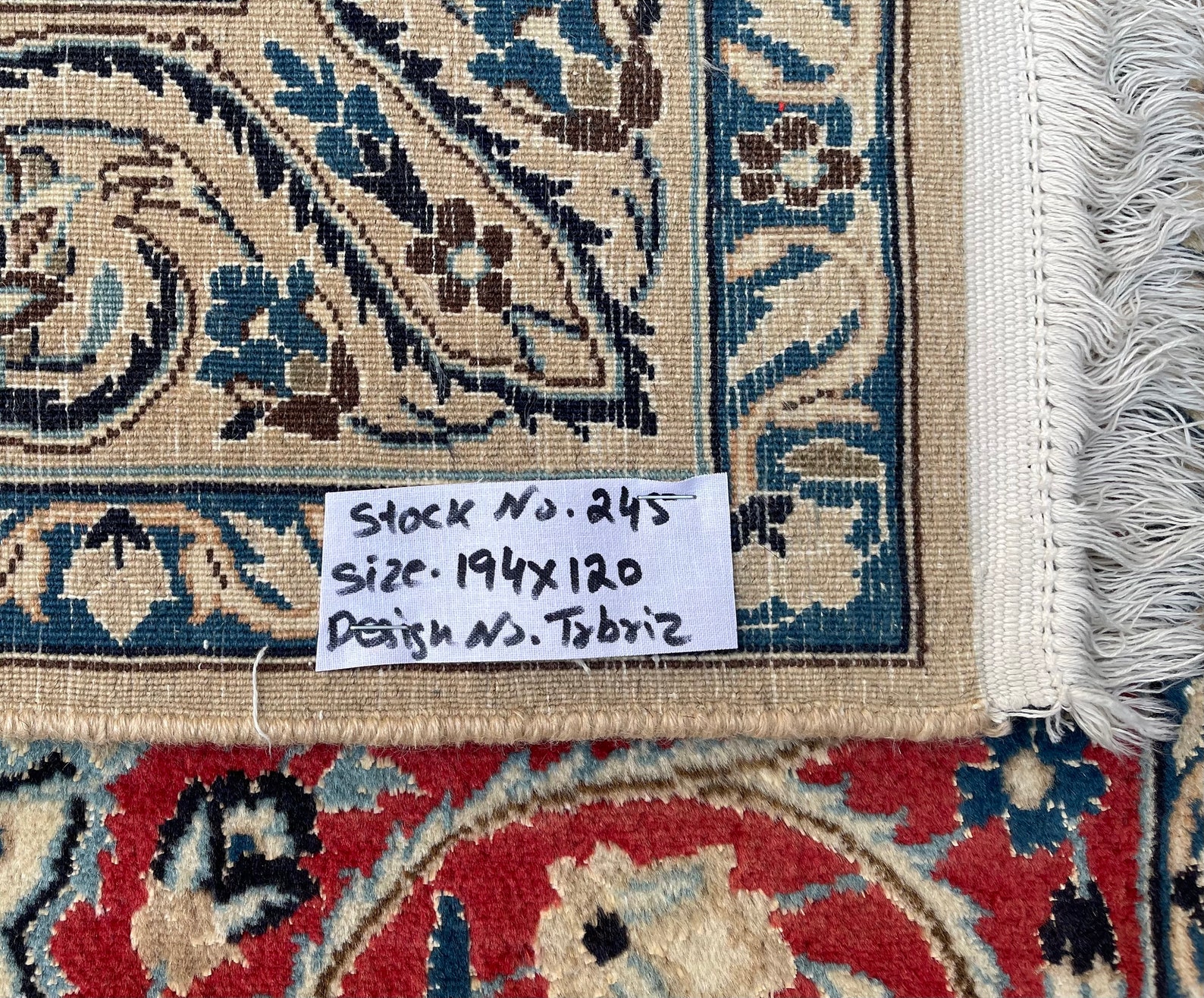 Original Nain Rug 4x6 1990s Rug Art Deco Handmade Persian Antique ...