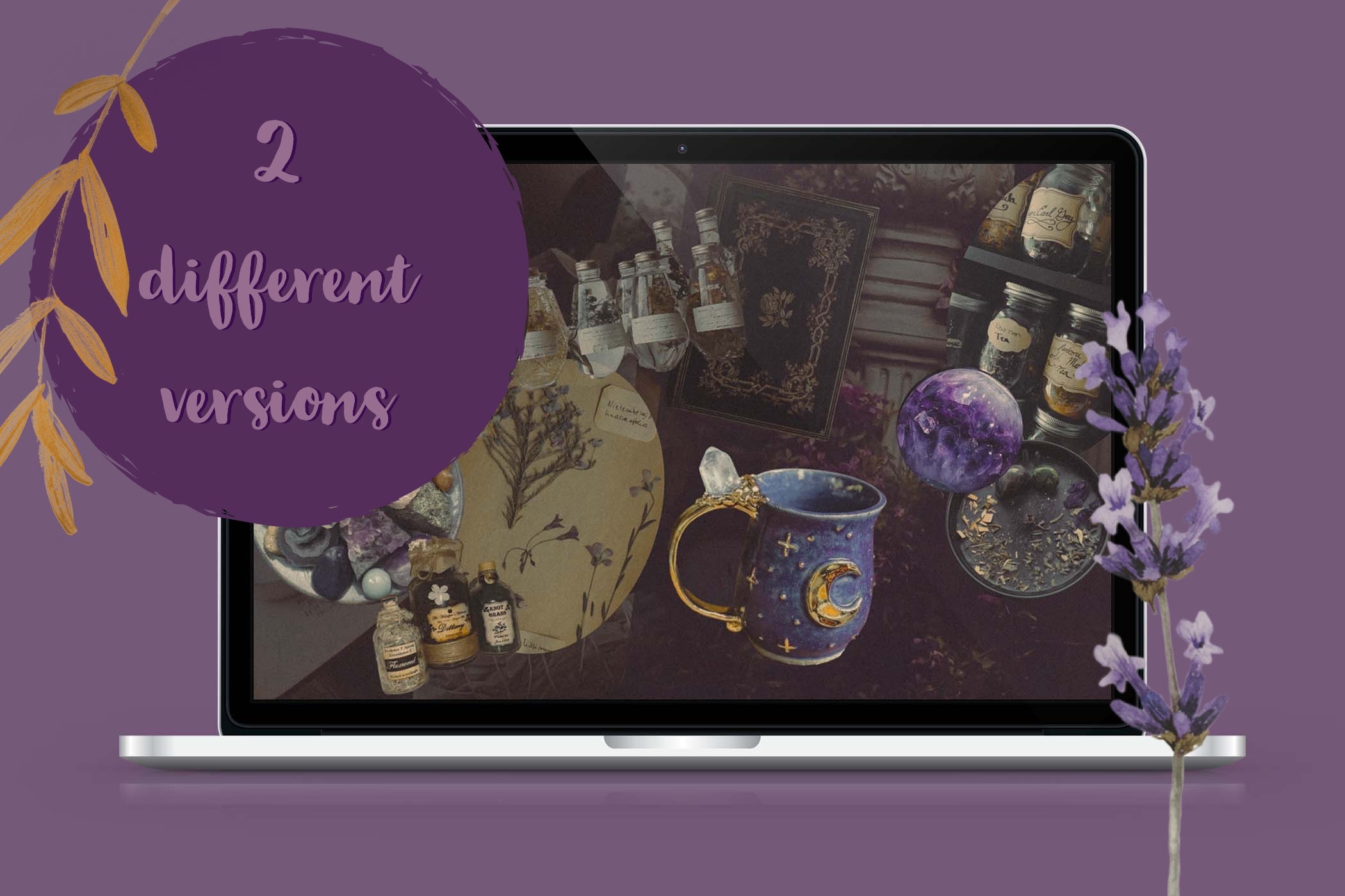 Aesthetic Digital Collage Screensaver WICCA Themed - Etsy