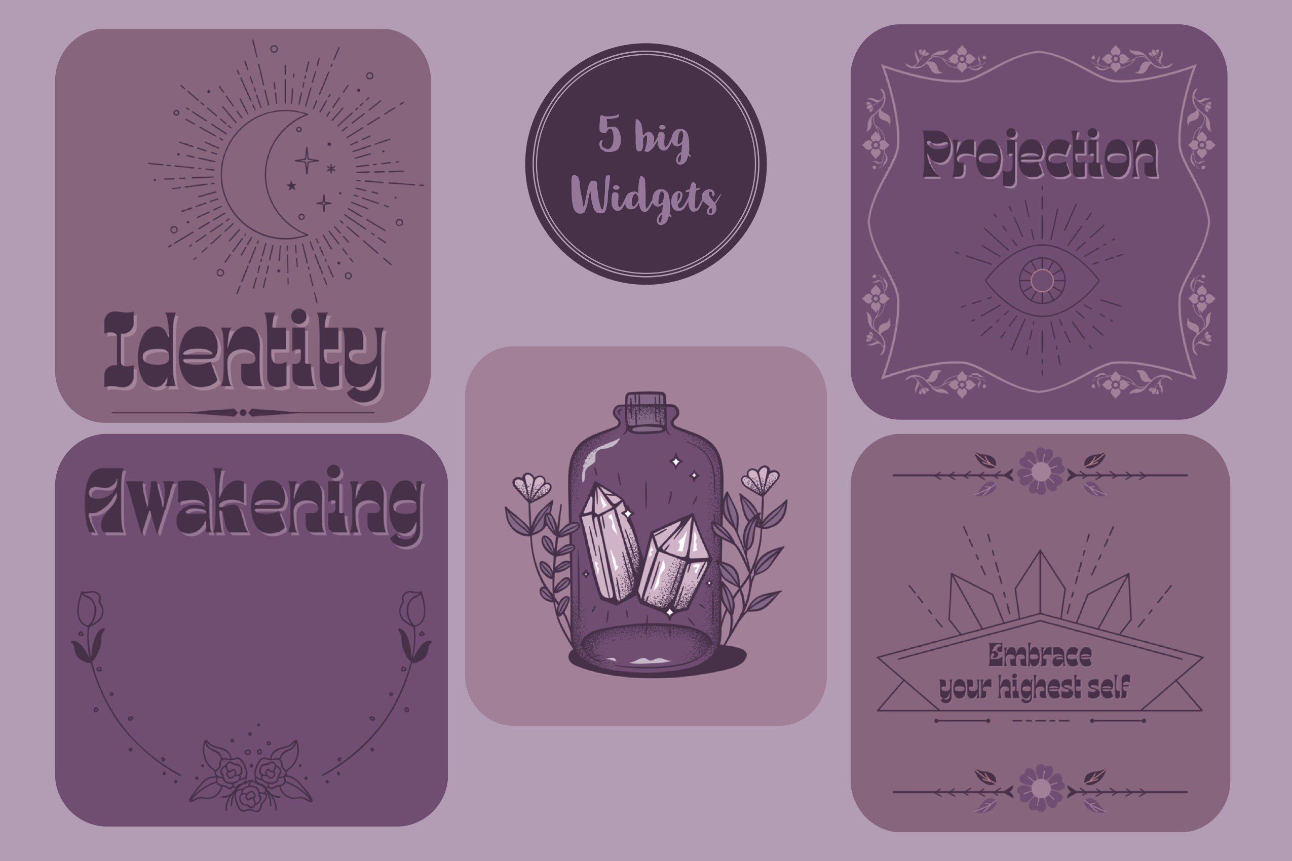 Magic Ios Icon Pack | 600 App Icons | 200 Original Icons in 3 Colors - Etsy