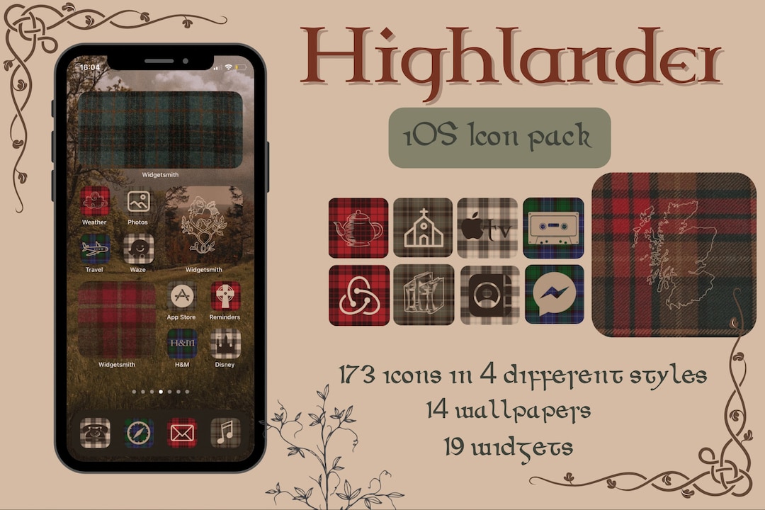 Highlander Ios Icon Pack | 692 App Icons | 173 Original Icons in 4 ...
