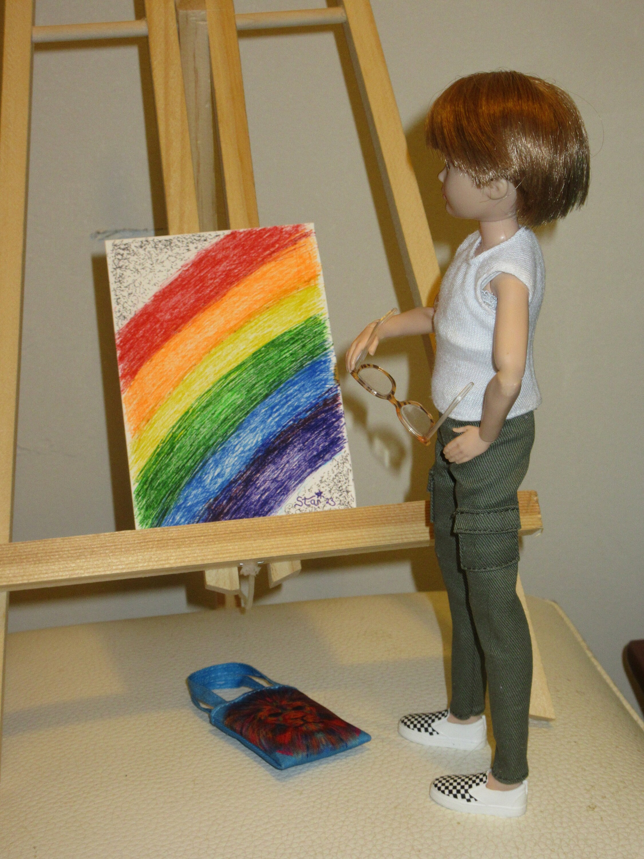 LGBTQ+ Pride Rainbow Art - Etsy