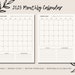 2023 Blank Monthly Calendar, Vertical Printable Calendar Pages ...