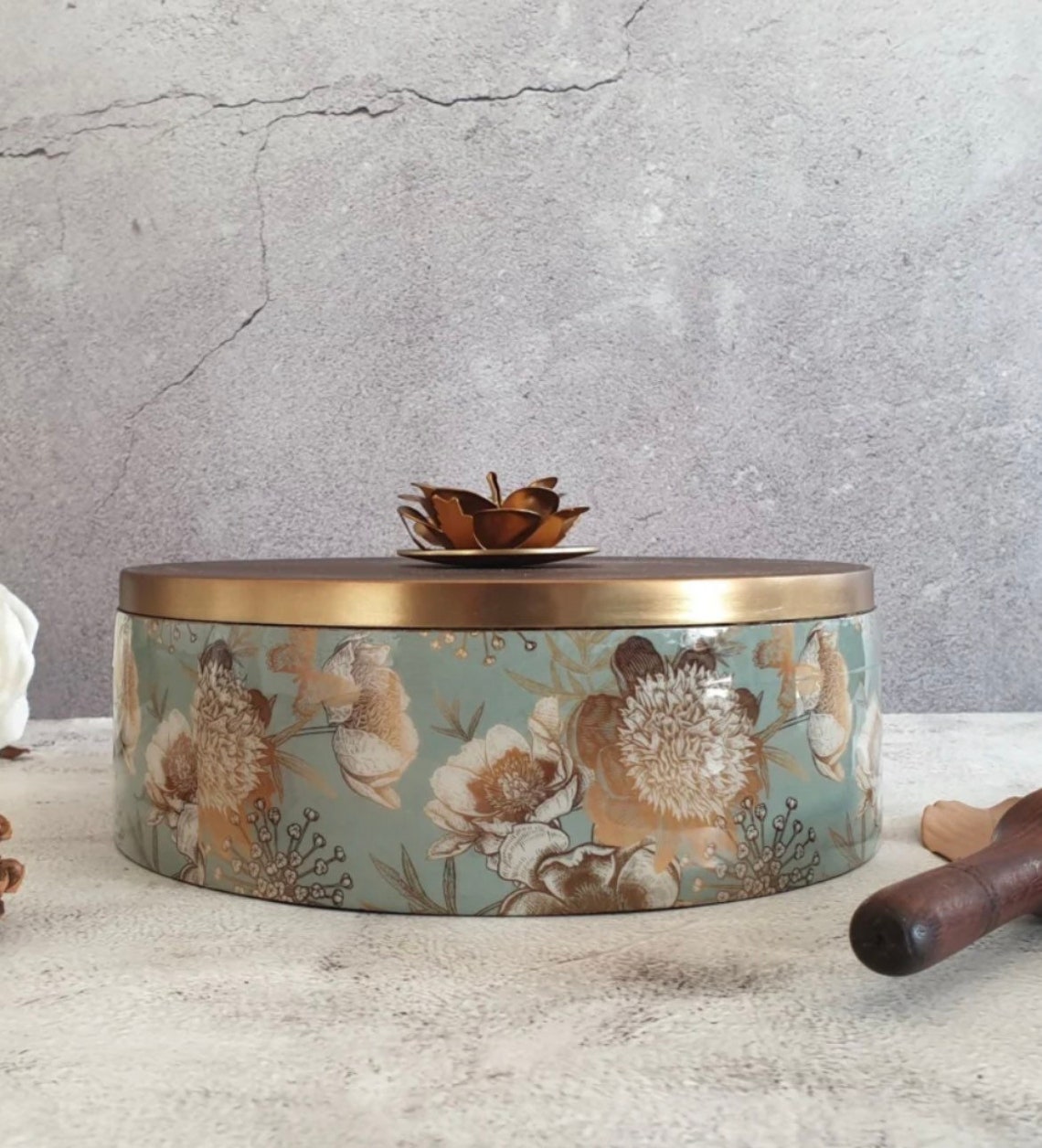 Classy Brass Roti Box - Etsy