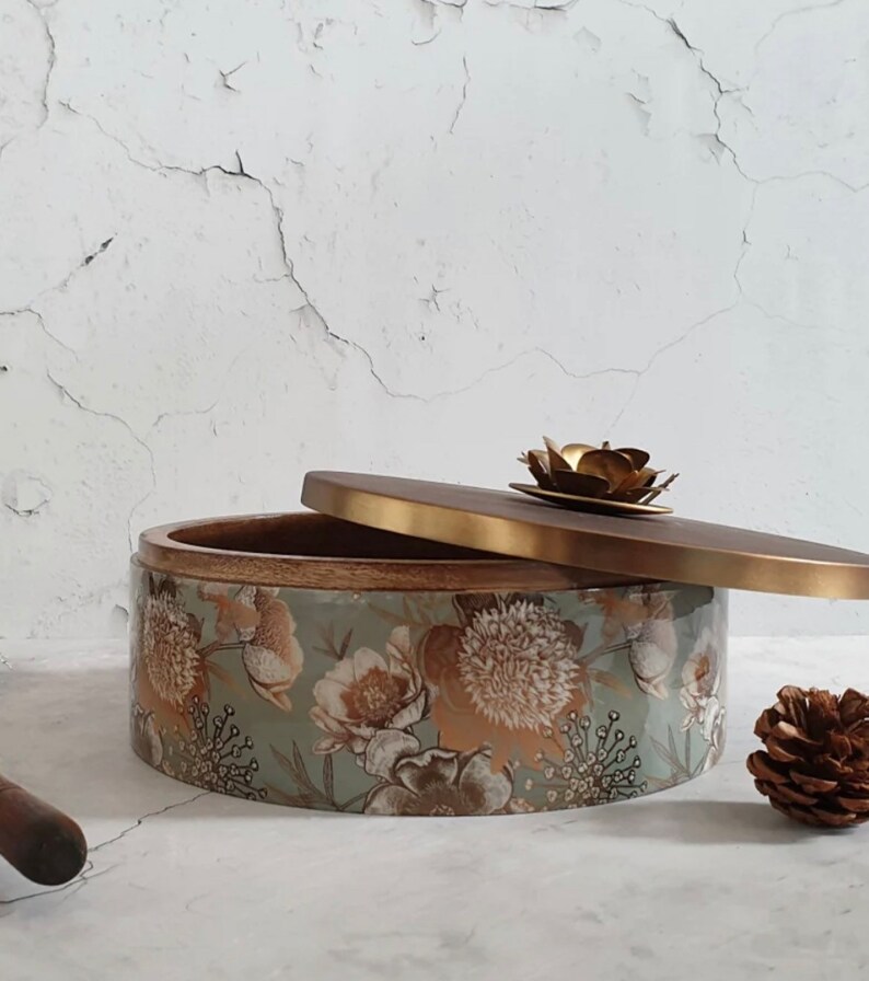 Classy Brass Roti Box - Etsy