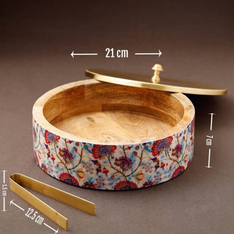 Brass Roti Box Roti Box for Serving Hot Chapati Directly - Etsy