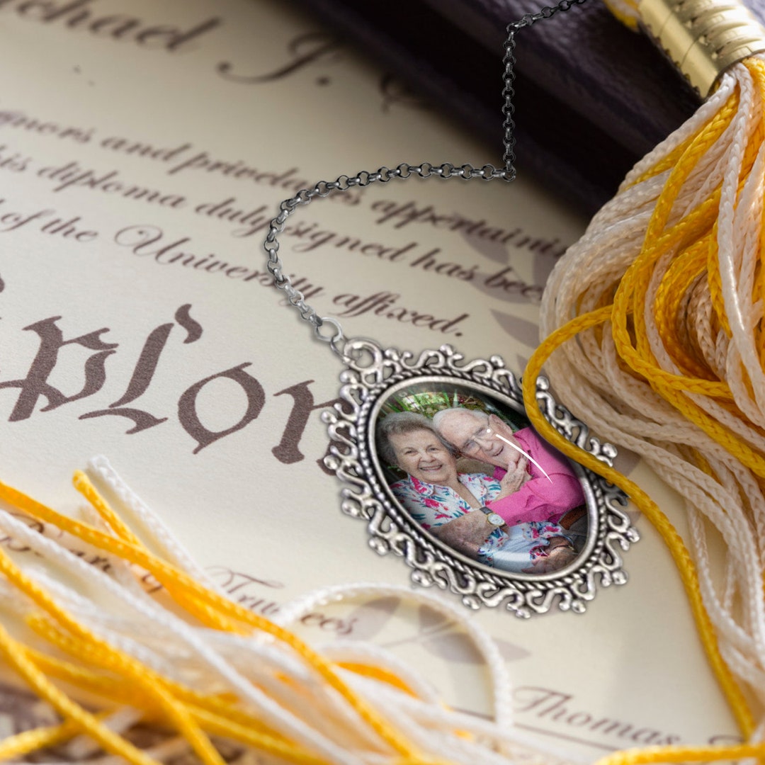 Personalized Memorial Cap Decoration Custom Tassel Charm With - Etsy