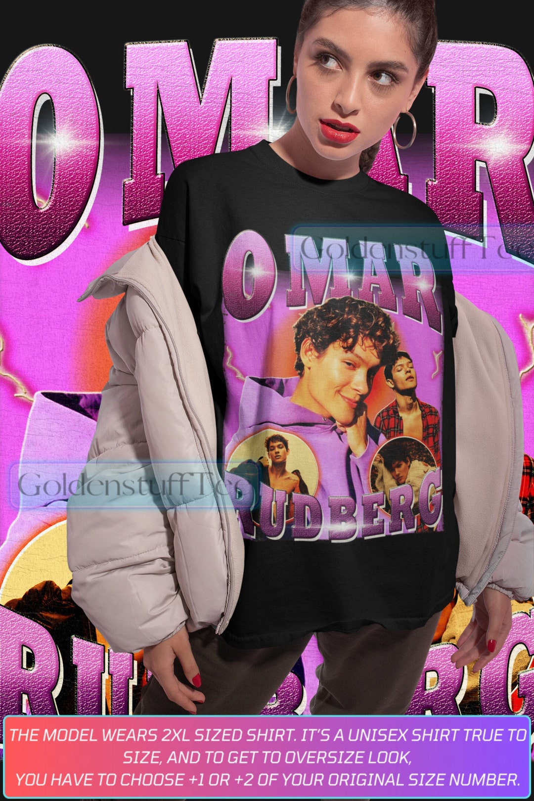 RETRO OMAR RUDBERG Vintage T-shirt Homage Omar Rudberg Gift - Etsy