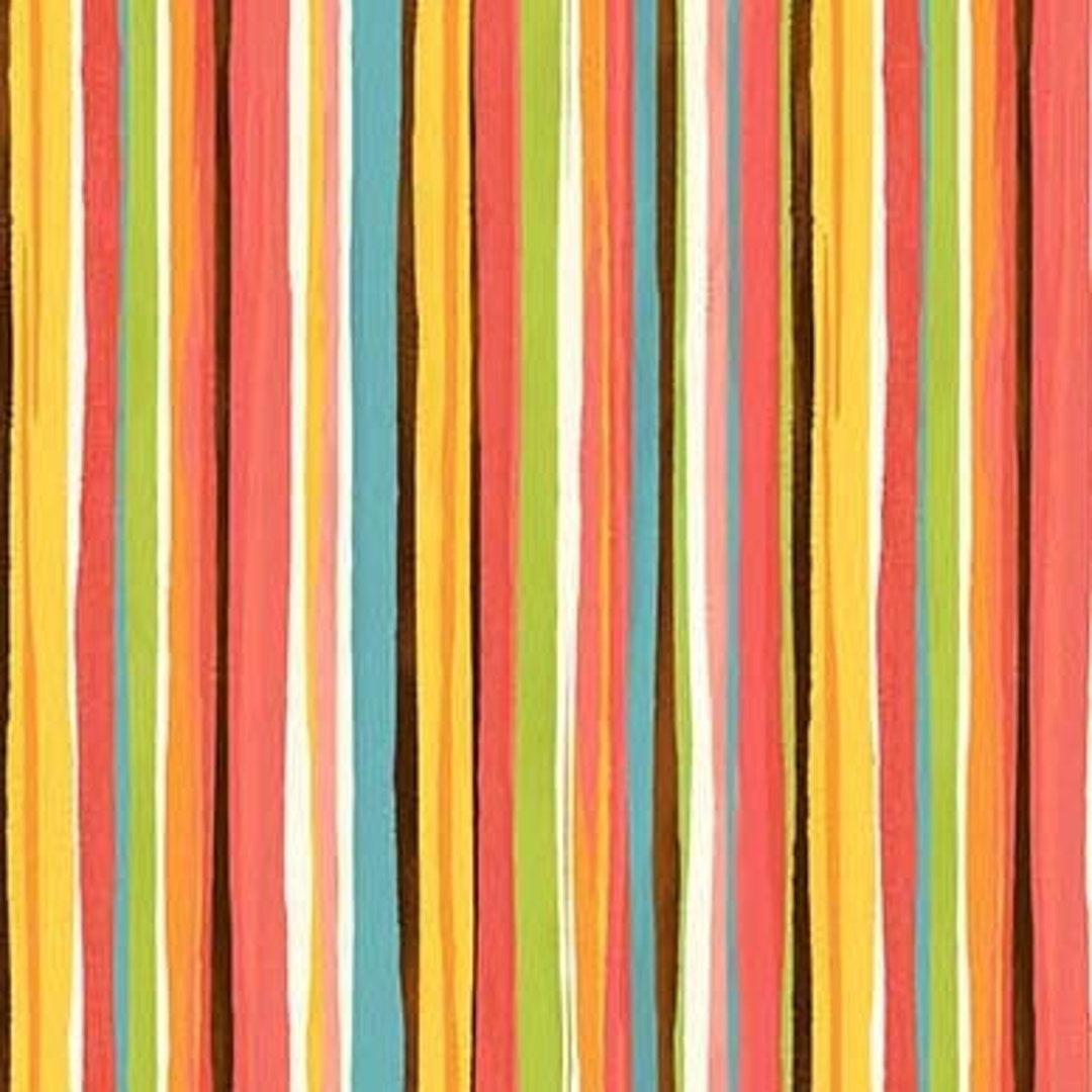 Happy Birthday / Happy Stripe (CX10900-MULT-D) of Michael Miller ...