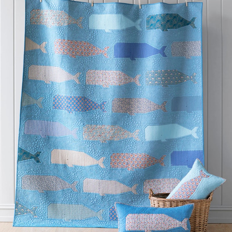 Whale Quilt - Etsy