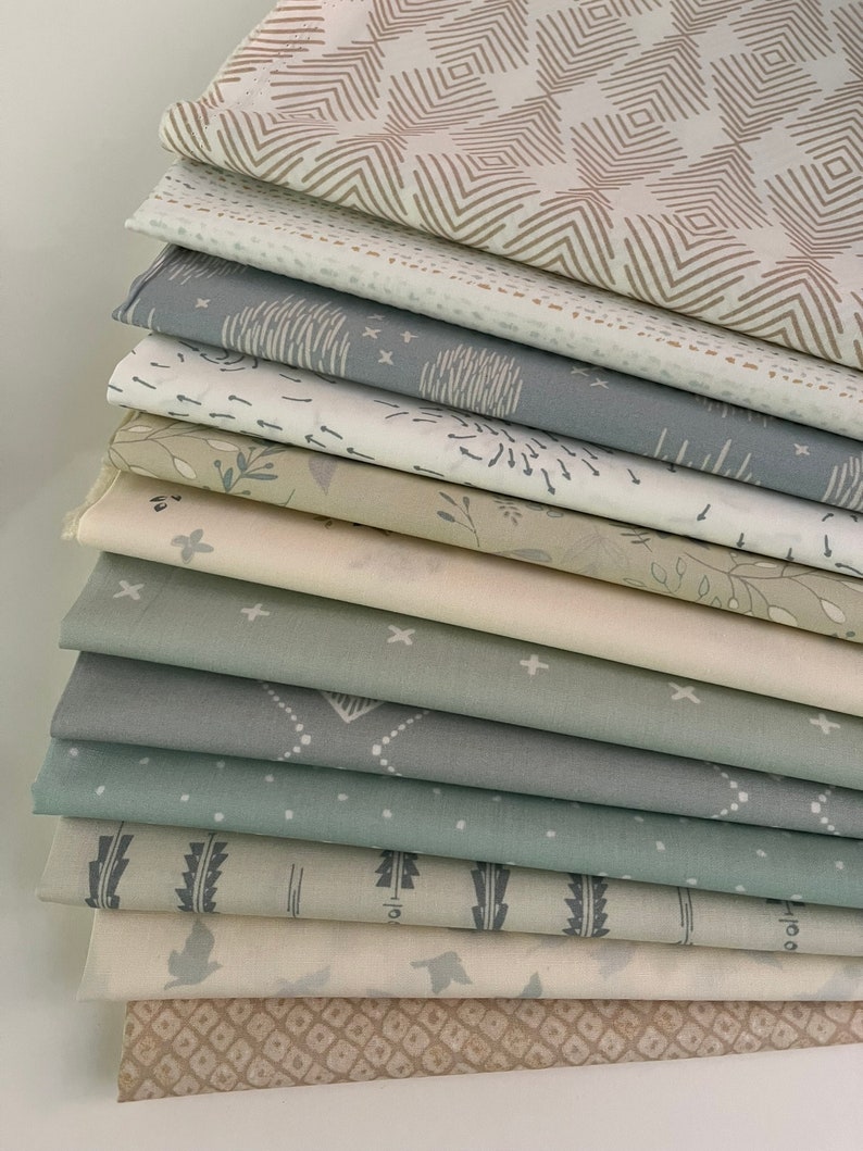 Curated Fat Quarter Bundle | 12 Fat Quarters | Hand Selected Color Art ...