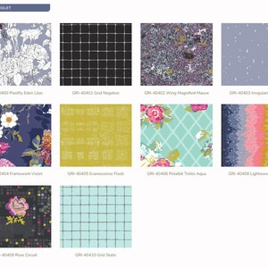 Clearance Grid Collection Irregularity Cinder GRI-40403 Cotton Quilt Fabric Art Gallery Fabrics ...