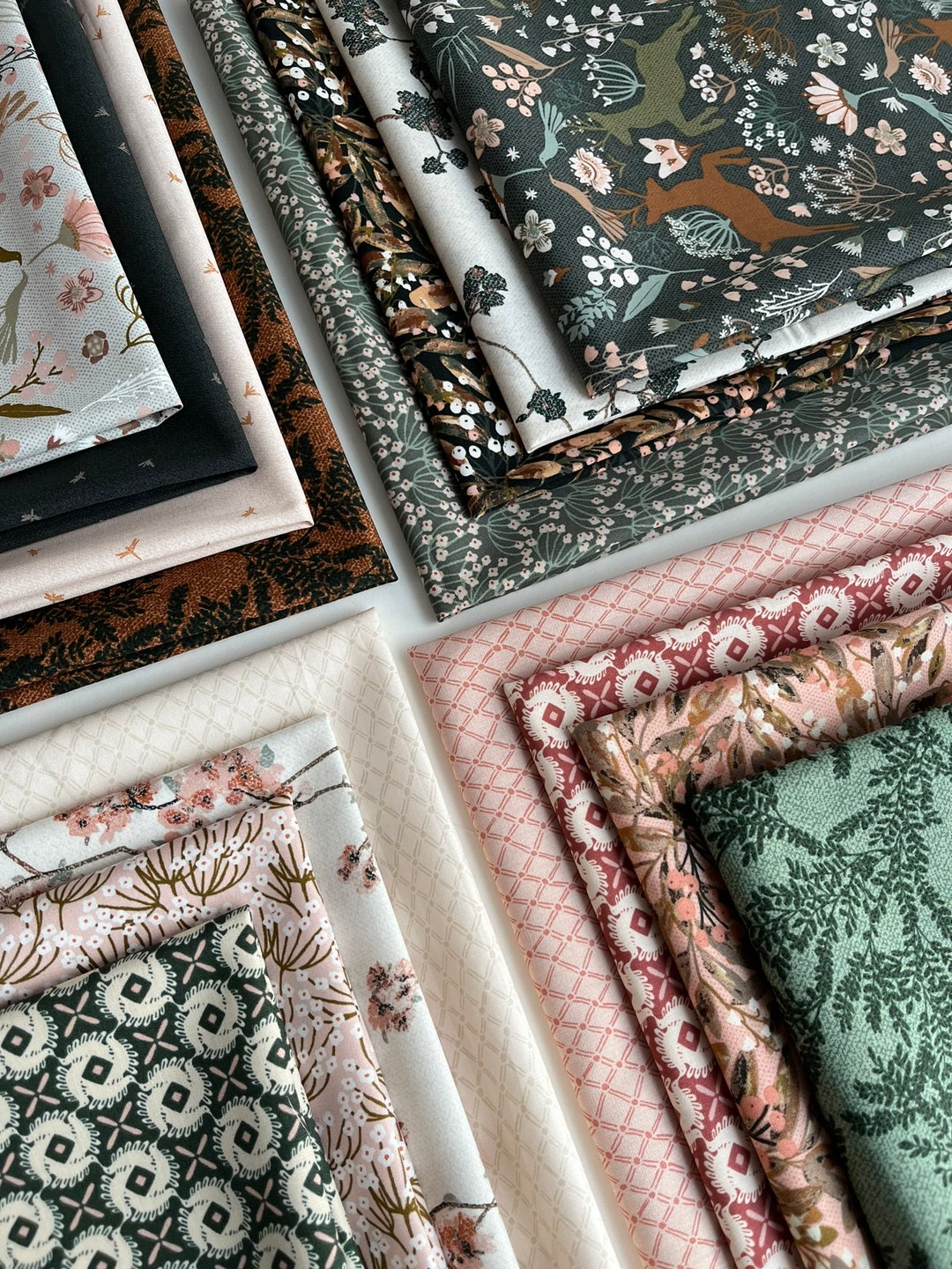 Curated Fat Quarter Bundle 16 Fat Quarters Art Gallery Fabrics Quilting ...