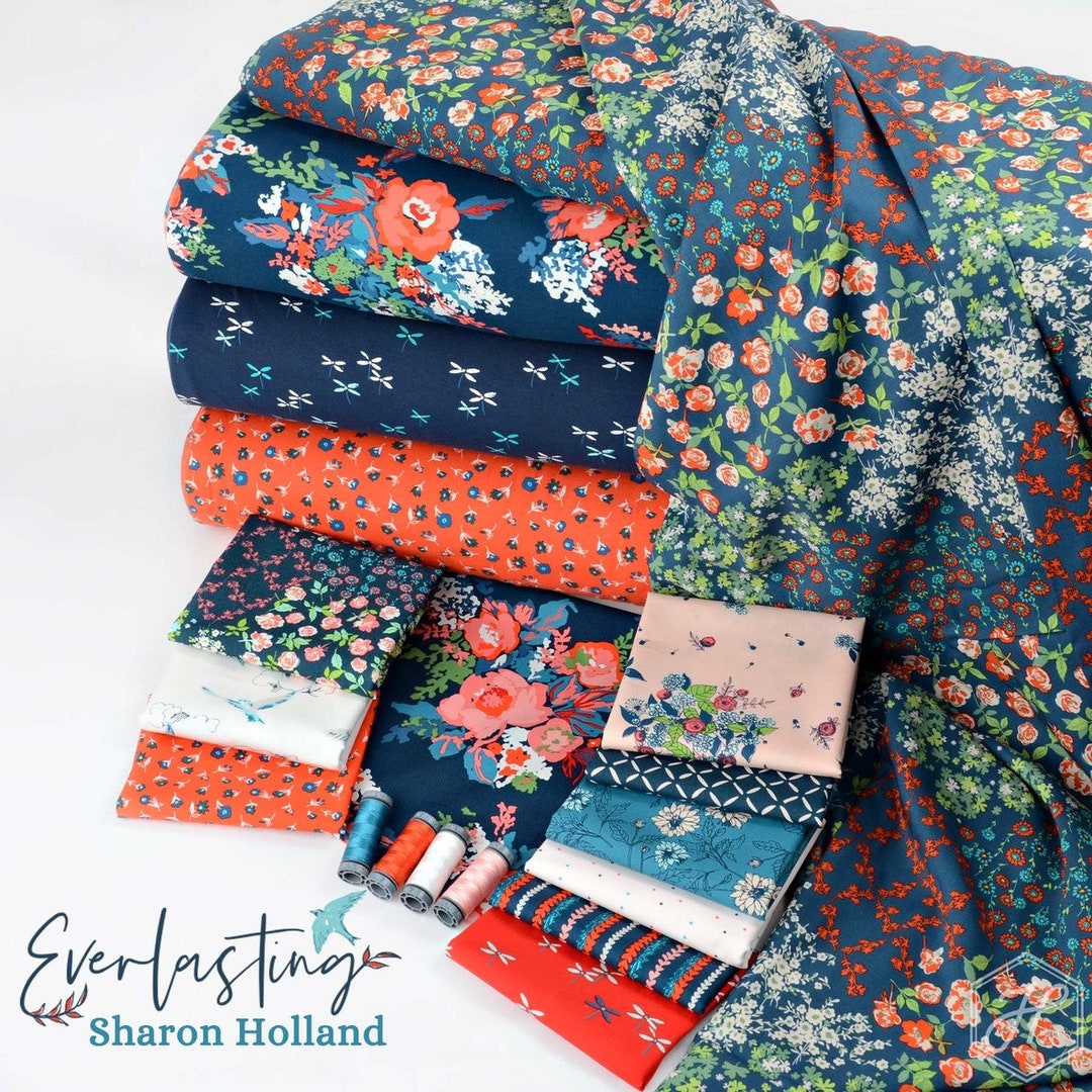Sharon Holland Everlasting Vintage FQ Fabric Fabric Bundle - 8 Fabrics ...
