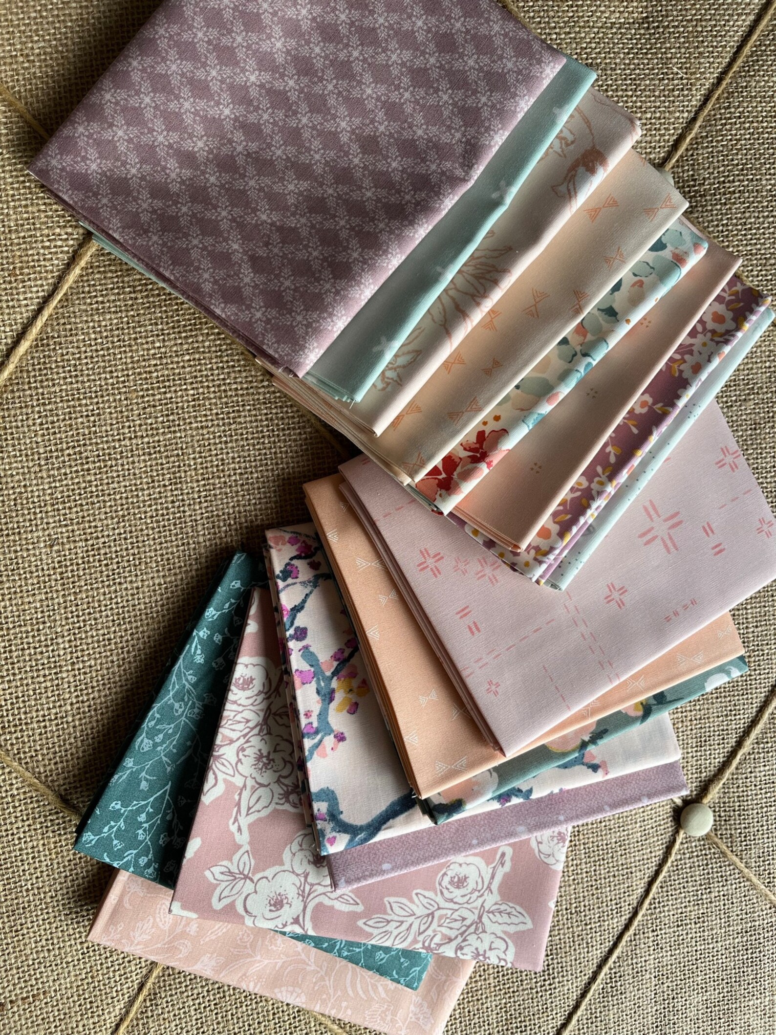 Curated Fat Quarter Bundle 16 Fat Quarters Art Gallery Fabrics Quilting ...