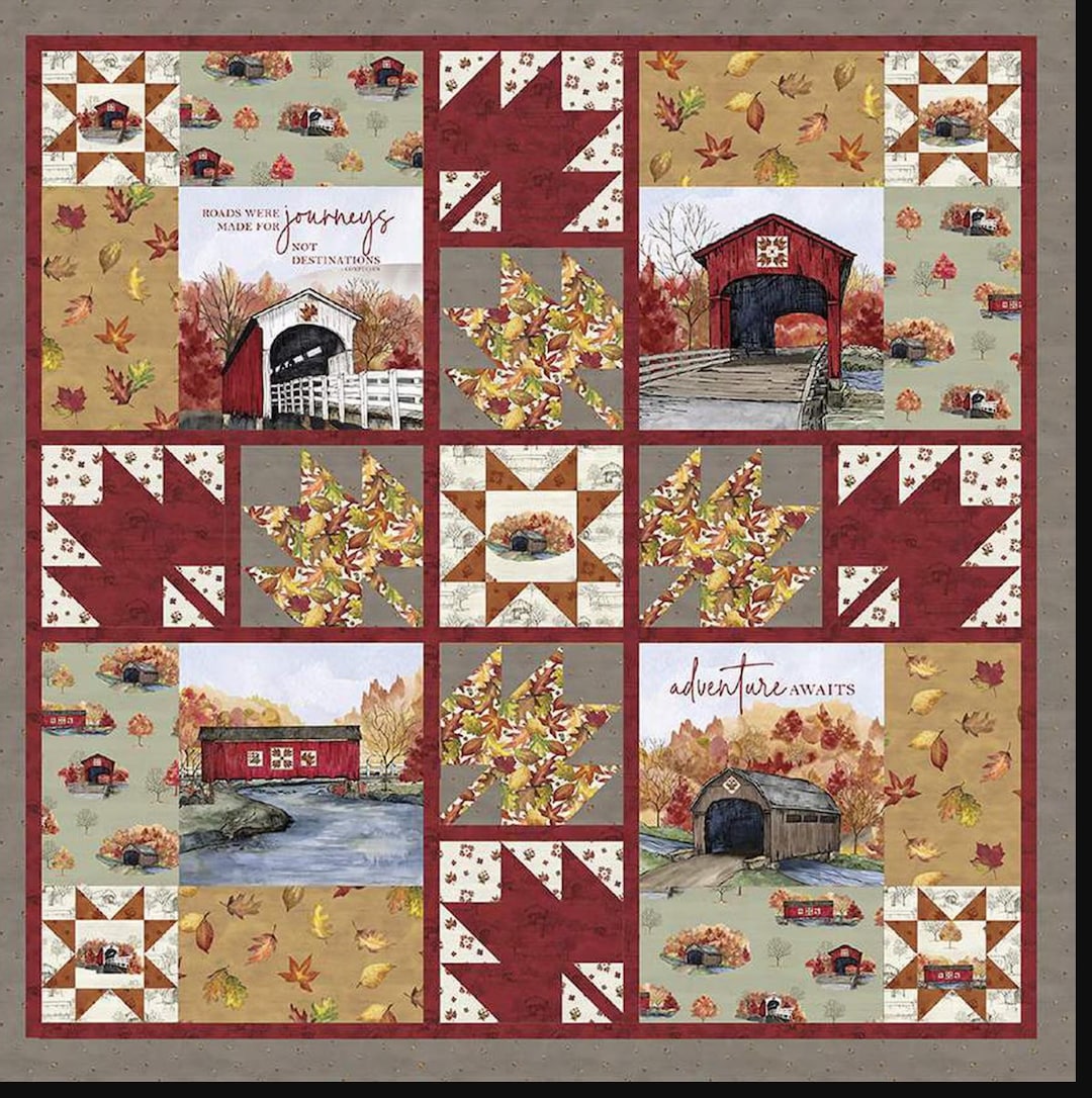 Fall Journeys Quilt Kit for Riley Blake KT-16210 - Etsy