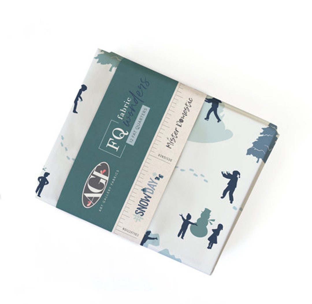 Snow Day FQ Bundle - by Pat Bravo for Art Gallery Fabrics - 12 Fat ...