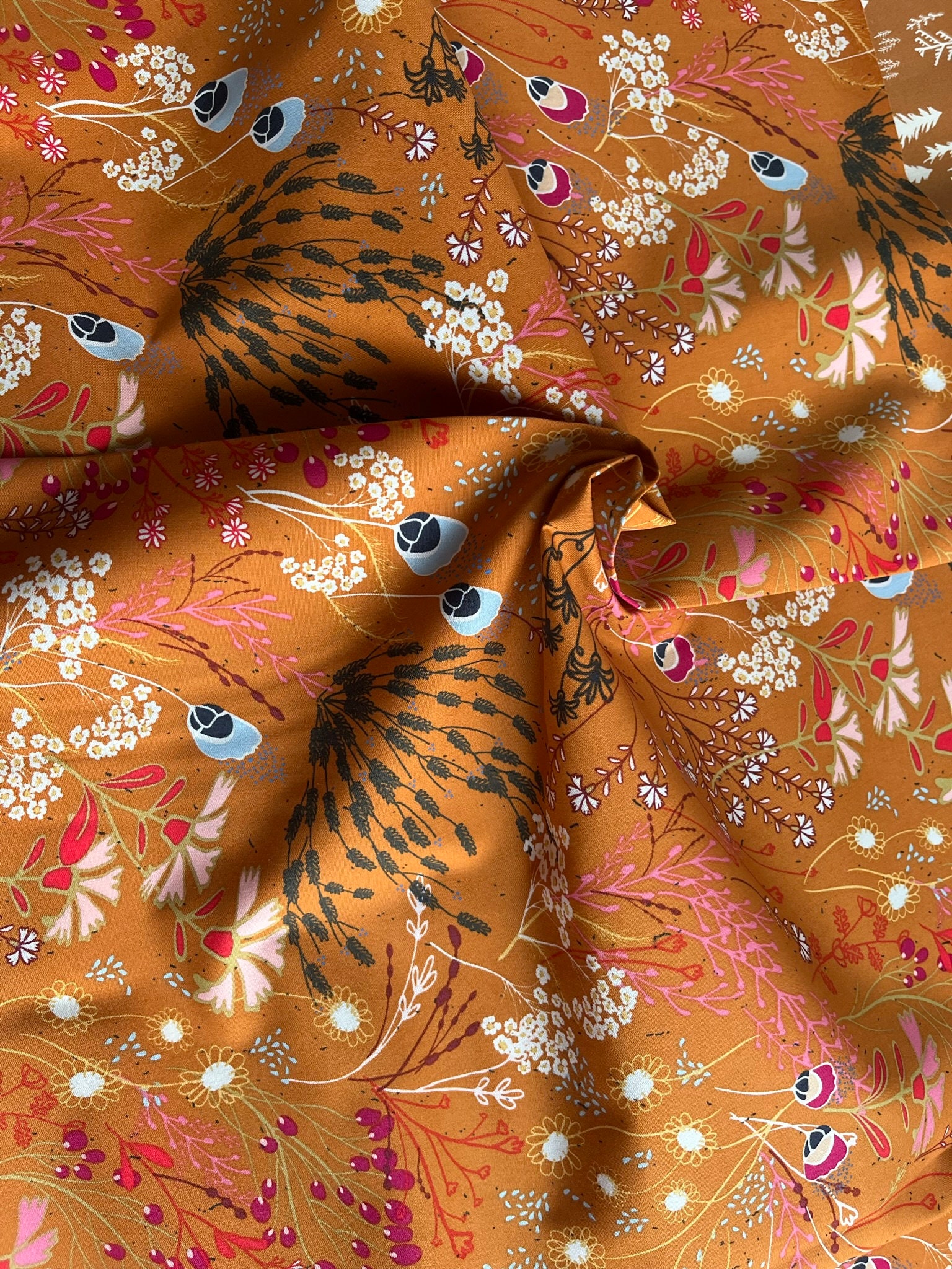 Curated Fat Quarter Bundle Sun Shine Gold Copper Rich Color Art Gallery ...