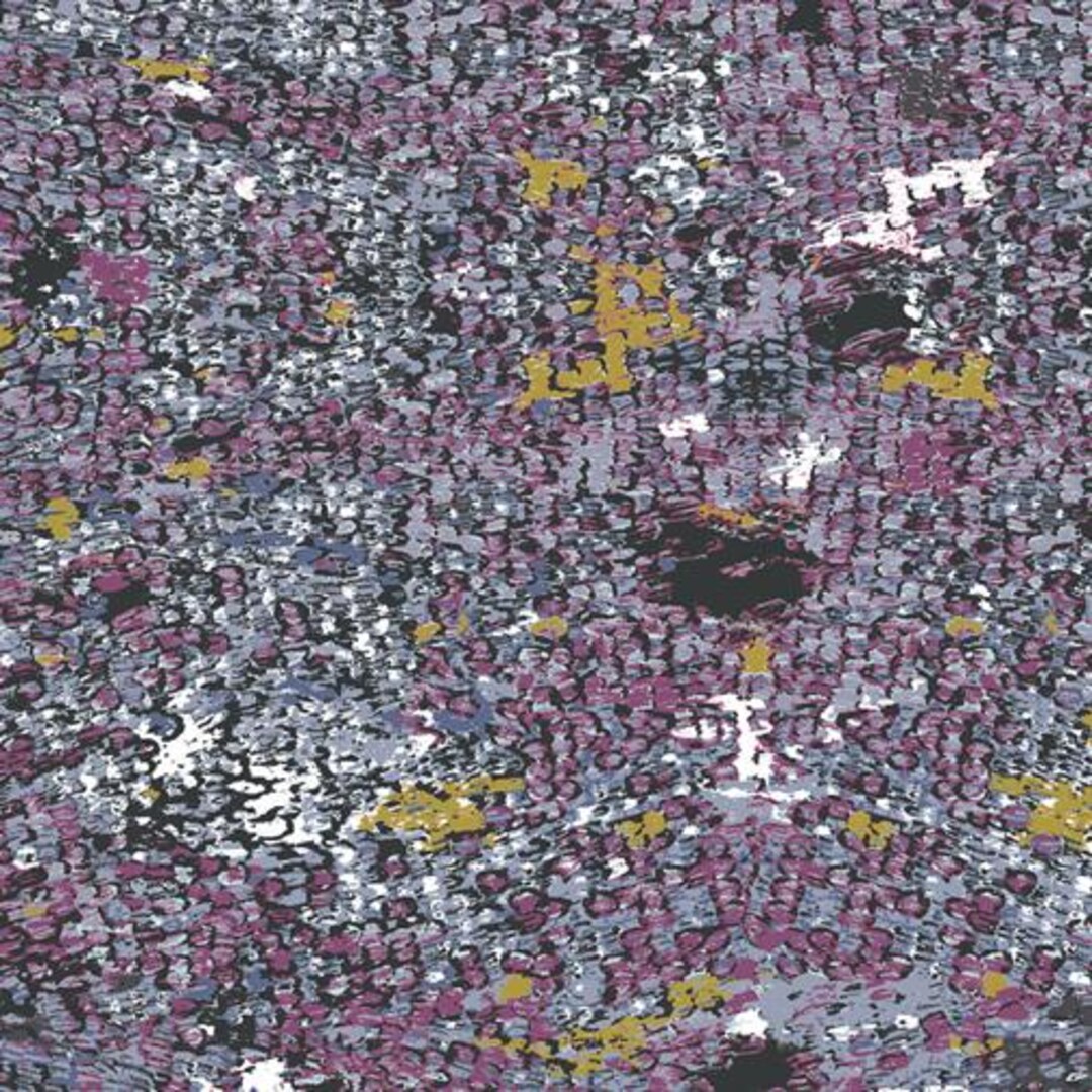 Clearance Grid Collection Wing Magnified Mauve GRI-40402 Cotton Quilt ...