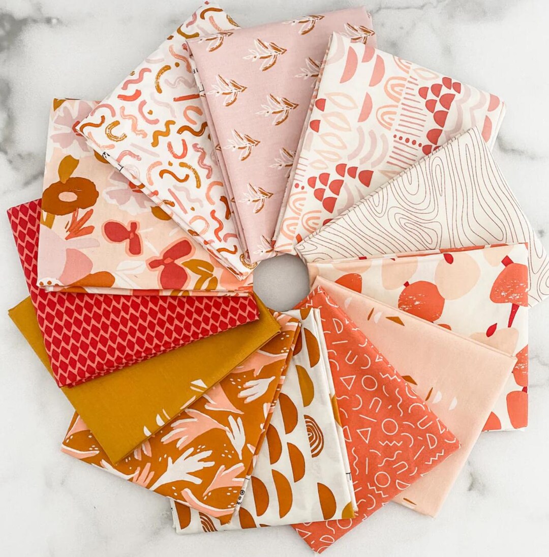 Terra Kotta Quilt Bundle Art Gallery Fabrics Fat Quarter / Half Yard ...
