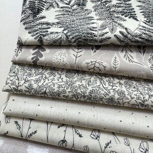 Grey Color Quilt Bundle Art Gallery Fabrics Fat Quarter / Half Yard ...