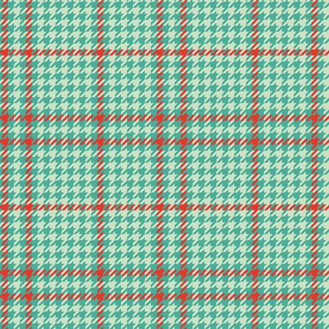 Preorder June Christmas in Color * CMC-25411 Holiday Check Peppermint ...