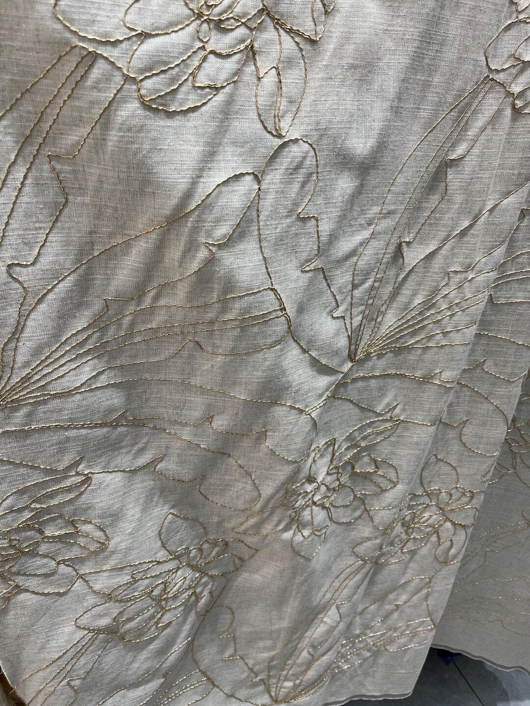 Preorder Embroidered Fabric Quilting Fabric Embroidery Fabric Floral ...